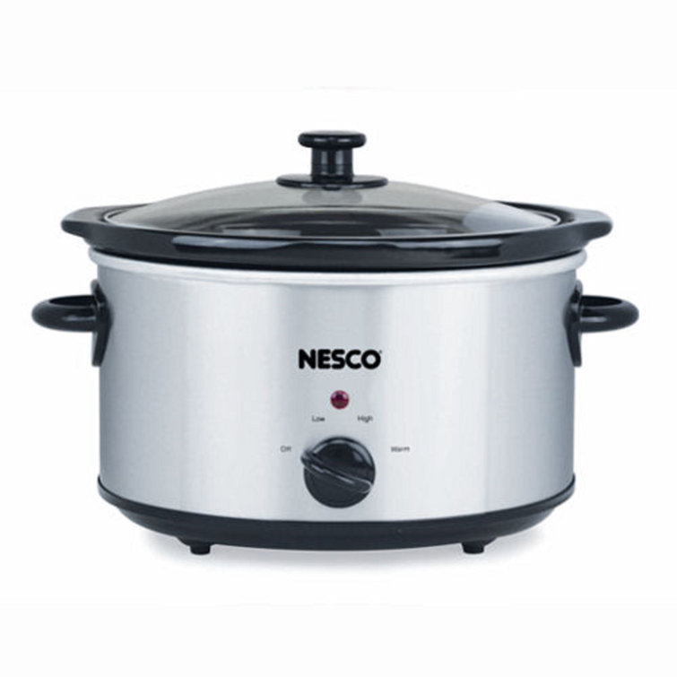 Nesco Analog Stainless Steel Slow Cooker And Reviews Wayfair 